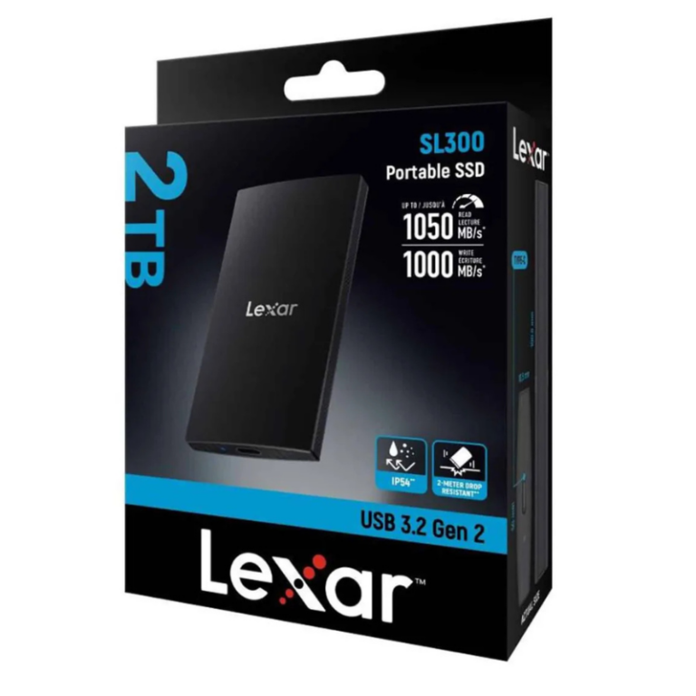 Lexar 2TB SL300 USB 3.2 Gen 2 Portable SSD for Sale in Nairobi - Over ...